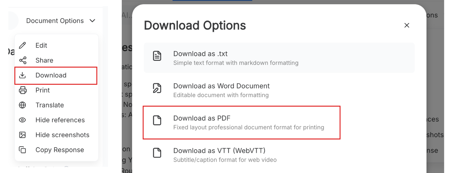 Video to PDF Converter AI