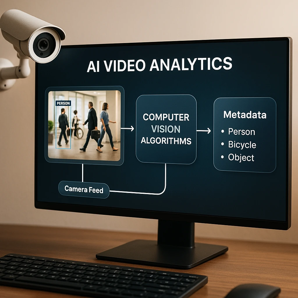 What is AI Video Analytics? Guide to Smart CCTV Camera Technology in 2025